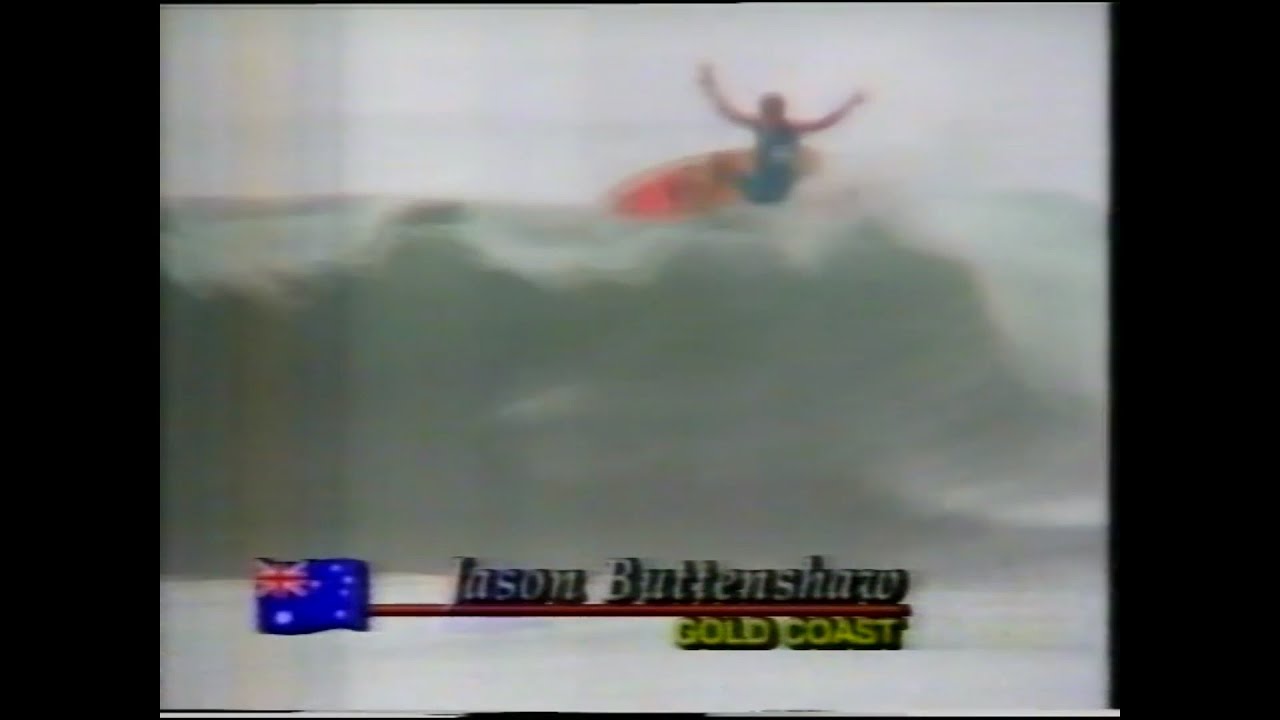 Surfing, Leg broken on floater gone wrong - Butto - YouTube