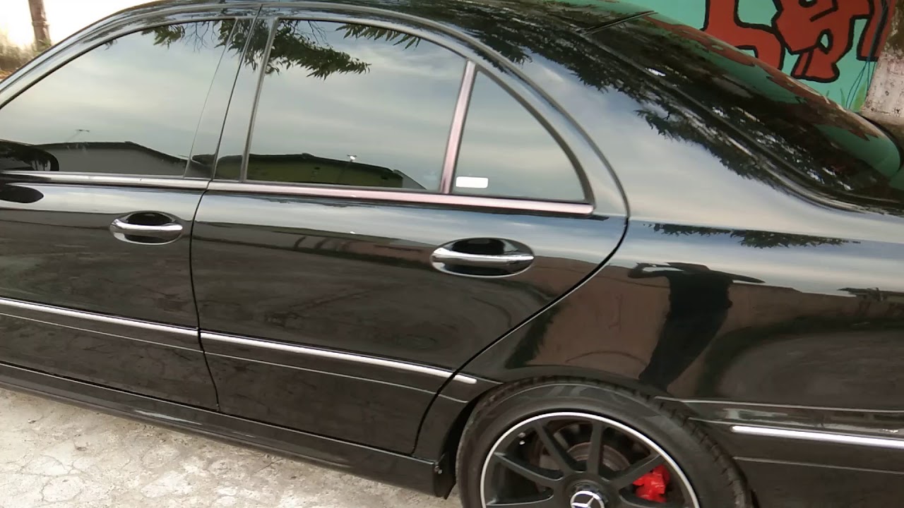 Mercedes Benz C240 2004 Brabus Look - YouTube