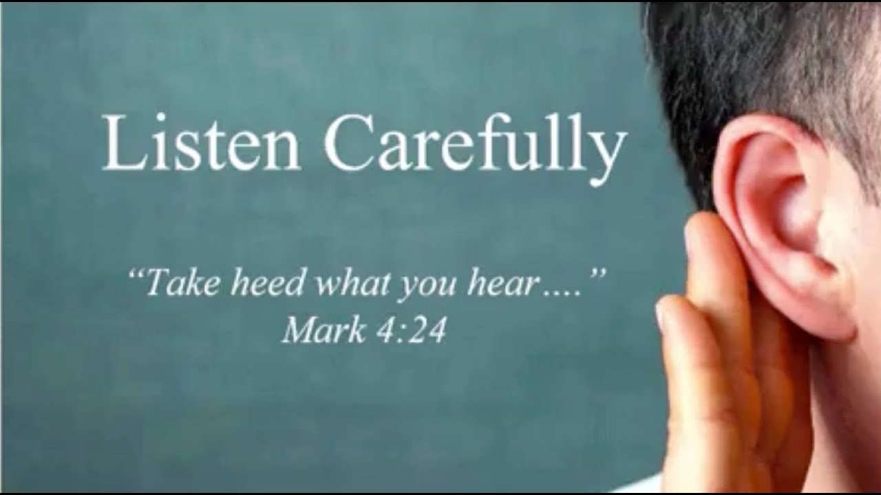 Listen Carefully by Sam Bunyard - YouTube