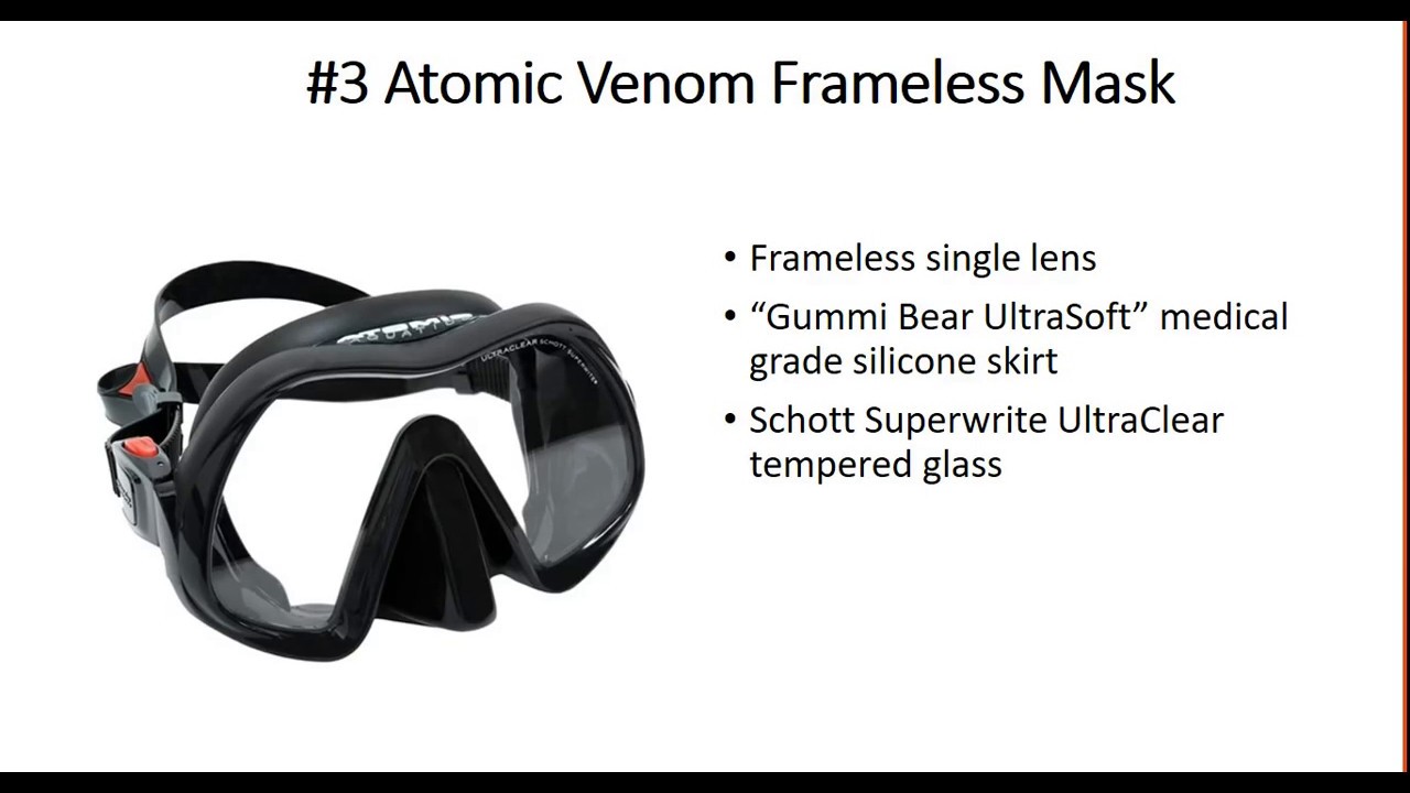 The 3 Best Scuba Diving Masks - YouTube