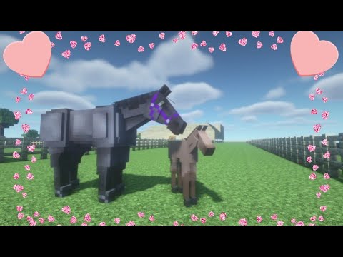My SWEM Horse Had a Baby In Minecraft - YouTube