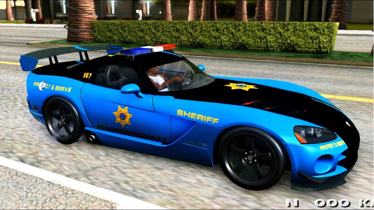 GTA San Andreas - NFS Hot Pursuit Dodge Viper SRT 10 ACR Police | Mods ...