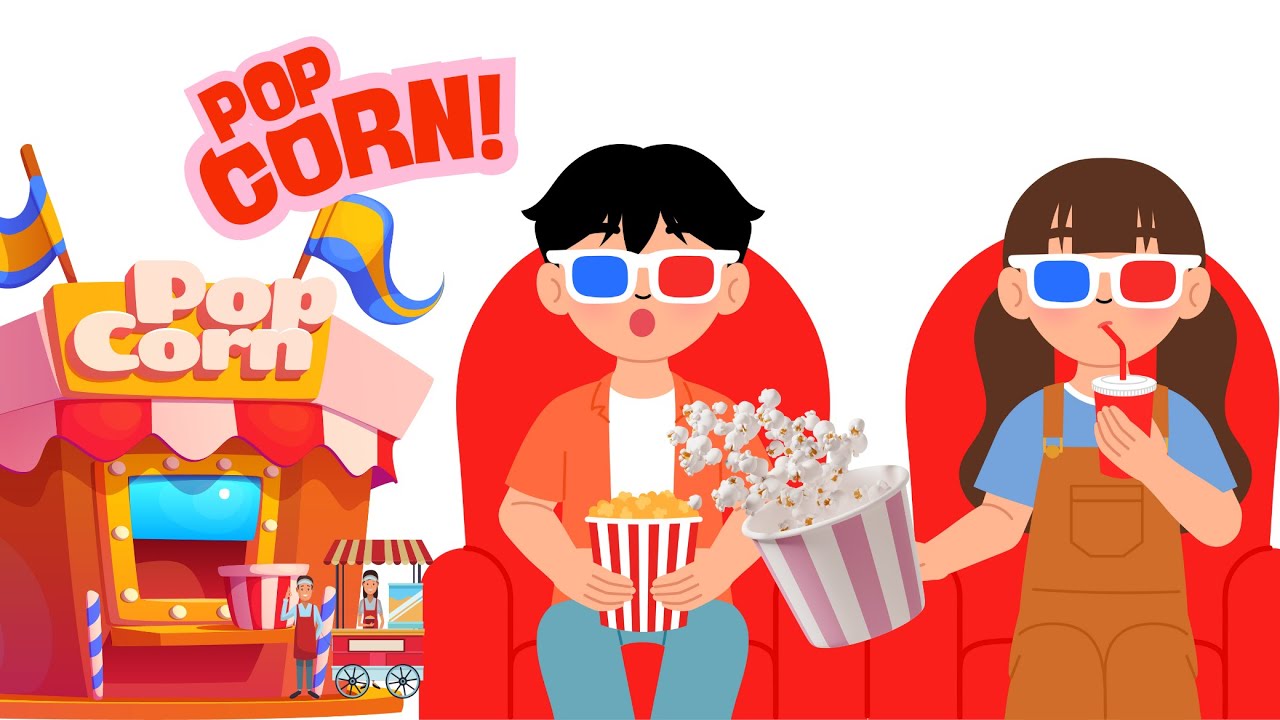 POPCORN 🍿 | Kids Learning & Sing-Along Song - YouTube