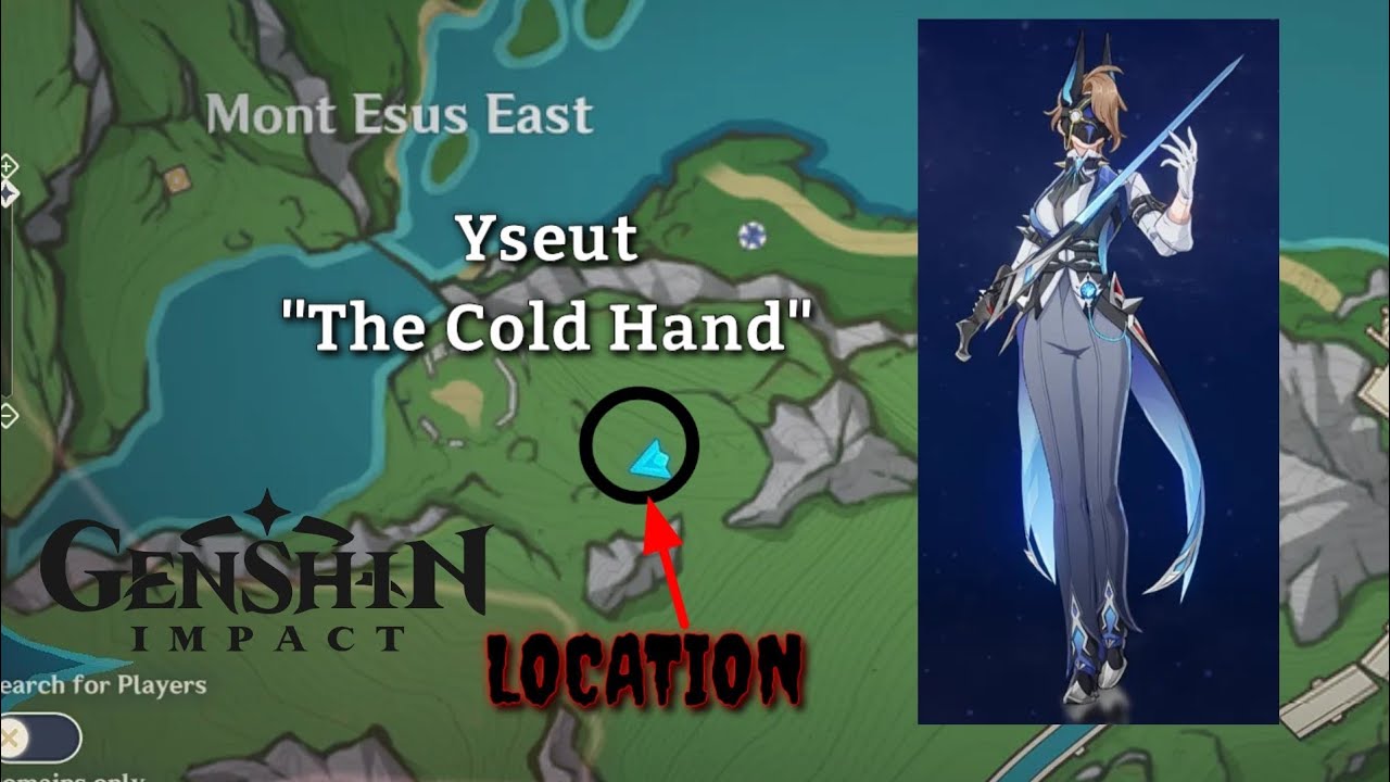 Yseut "The Cold Hand" Mini Boss | Genshin Impact - YouTube
