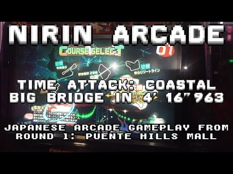 Nirin Arcade Gameplay: Coastal Big Bridge (Time Attack - 4:16.963)