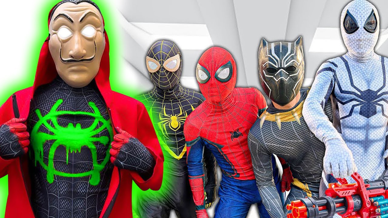 Team Spider-Man | ALL Action Story POV | SUPERHERO's Story | JENO ...