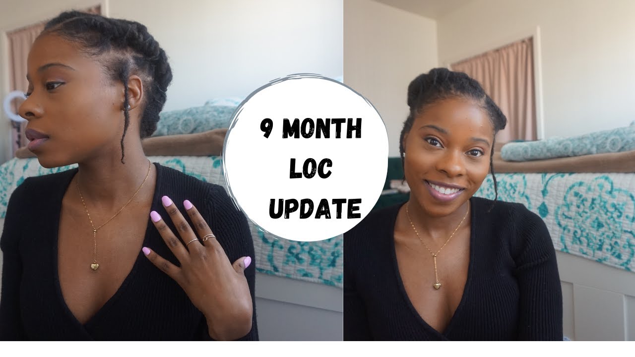 9 Month LOC Update| Short/Med. LOCS| Fine LOCS|#shortlocs #starterlocs ...