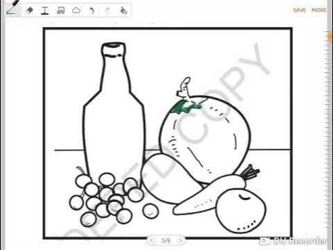 GRADE 3 ART: STILL LIFE PAINTING - YouTube