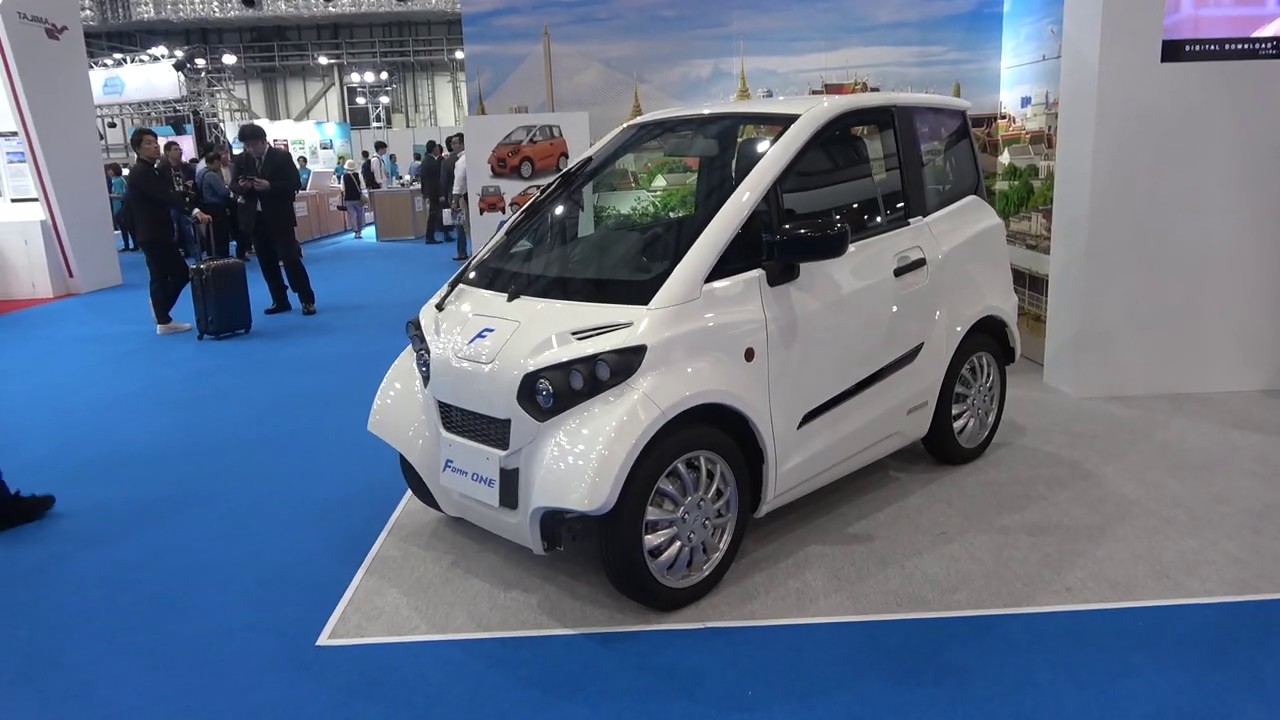 Electric mini car FOMM ONE 2020 - YouTube
