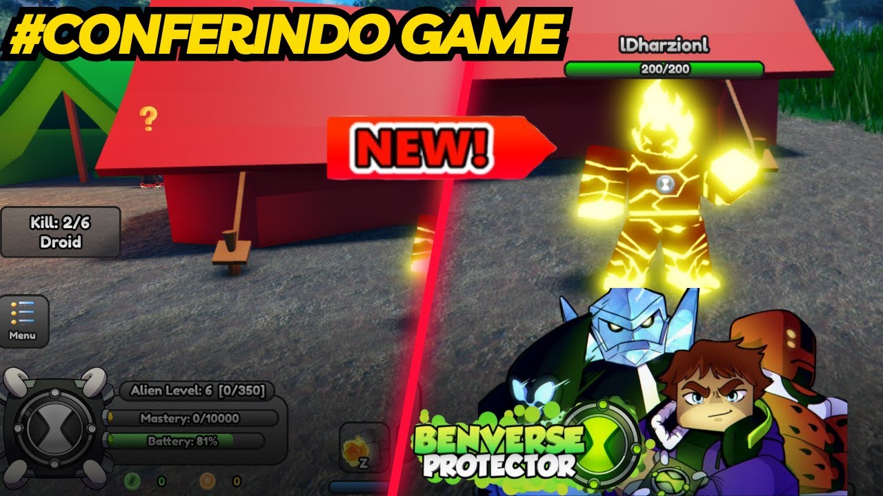 Conferindo ROBLOX Benverse Protector Capture Seu Alien Level UP ...
