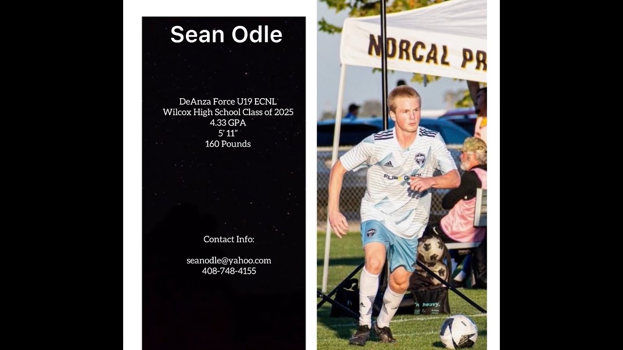 Sean Odle Soccer Highlights- fall & winter 2023 - YouTube