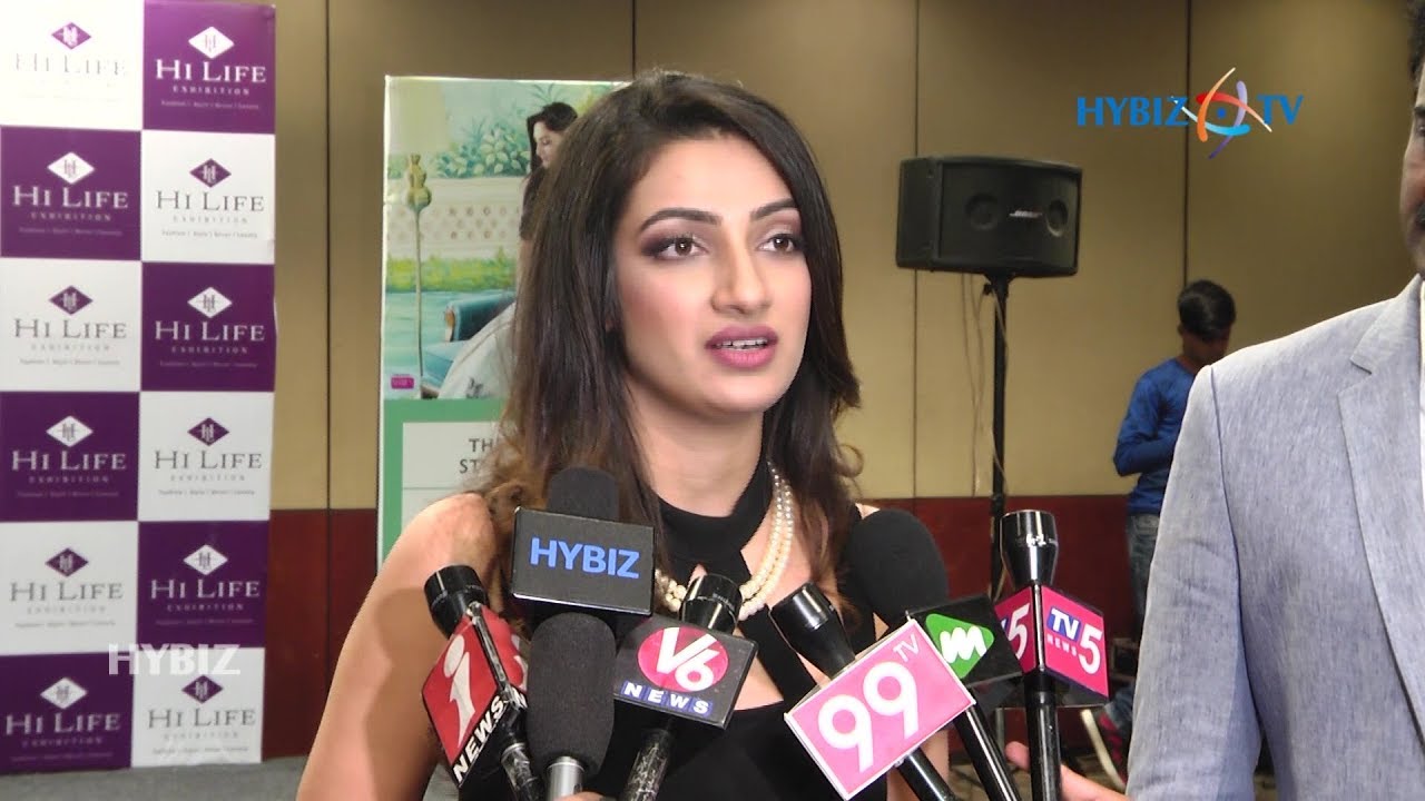 Sherlin Seth Actress at Grand Logo Unveiling of Hi-Life Luxury ...