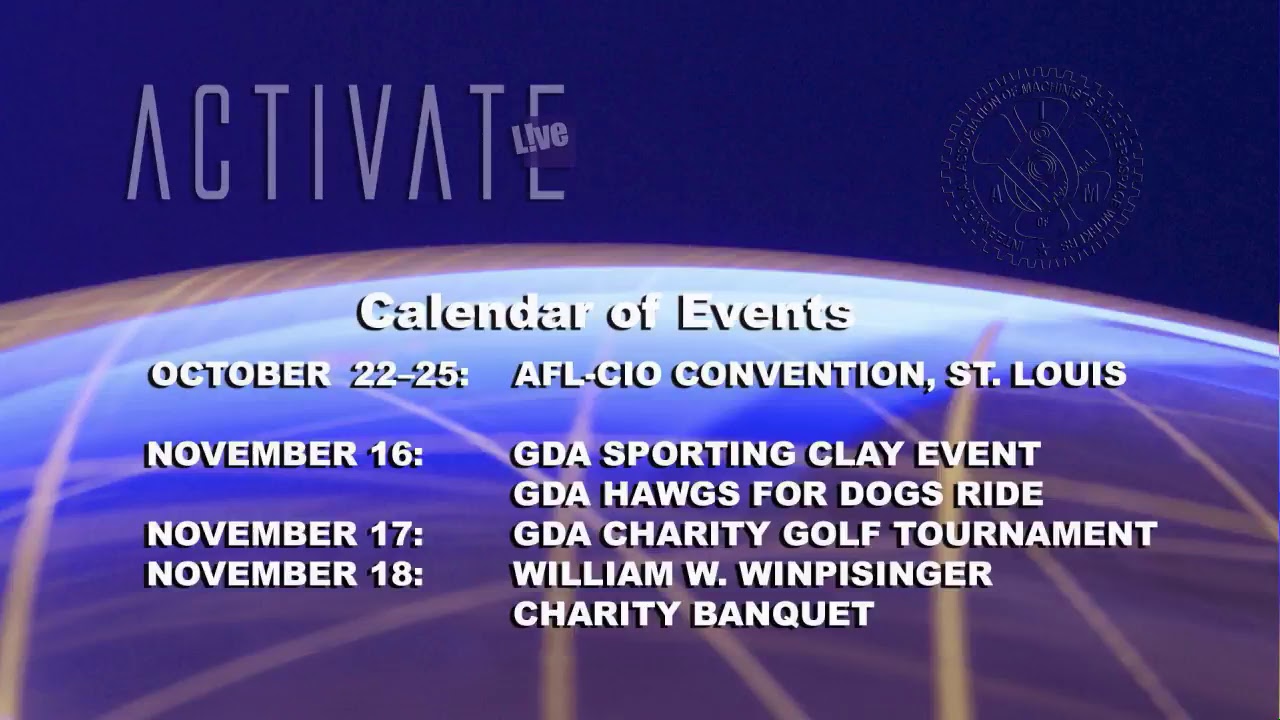 Activate! LIVE with Maine Lobstering Union & IAM Crest - YouTube