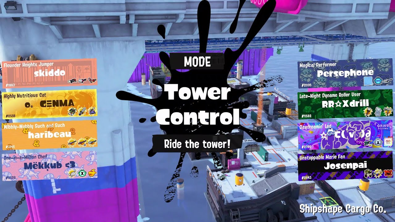 Splatoon 3 - X Battles (Tower Control) #31 - YouTube