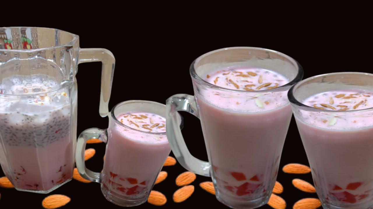 Try This Healthy Sharbat For Summer Chilling Sharbat With Healthy ...