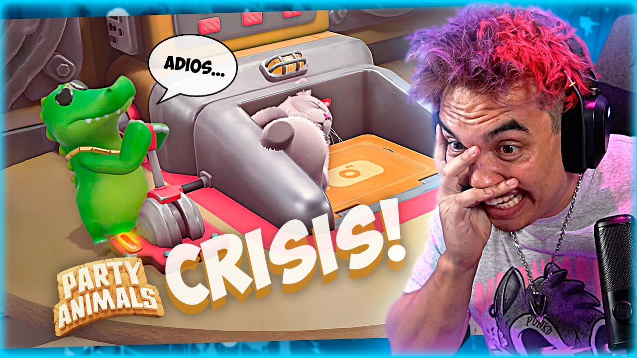 LLEGO LA CRISIS A PARTY ANIMALS 🐶 Party Animals | Kick Stream - YouTube