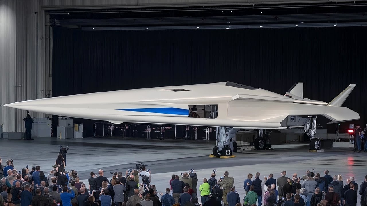 US Finally Revealed Their New Most Advanced Supersonic Jet - YouTube