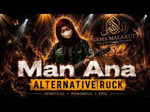 Man Ana | alternative rock | epic islamic rock version | Gema Malakut