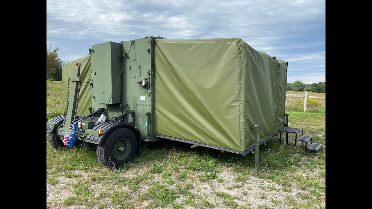 ELAMS - Expandable Light Air Mobile Shelter - YouTube