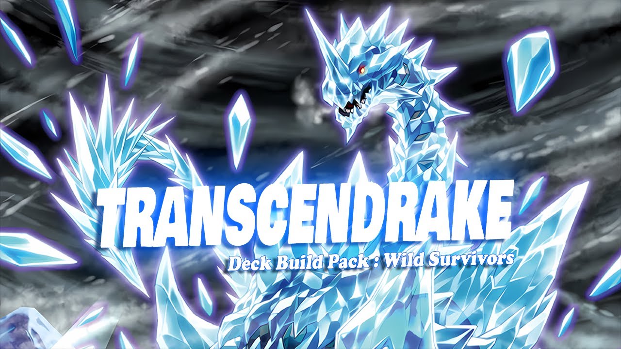 NEW Transcendrake Dinosaur Series Deck 2023 | Deck Build Pack: Wild ...
