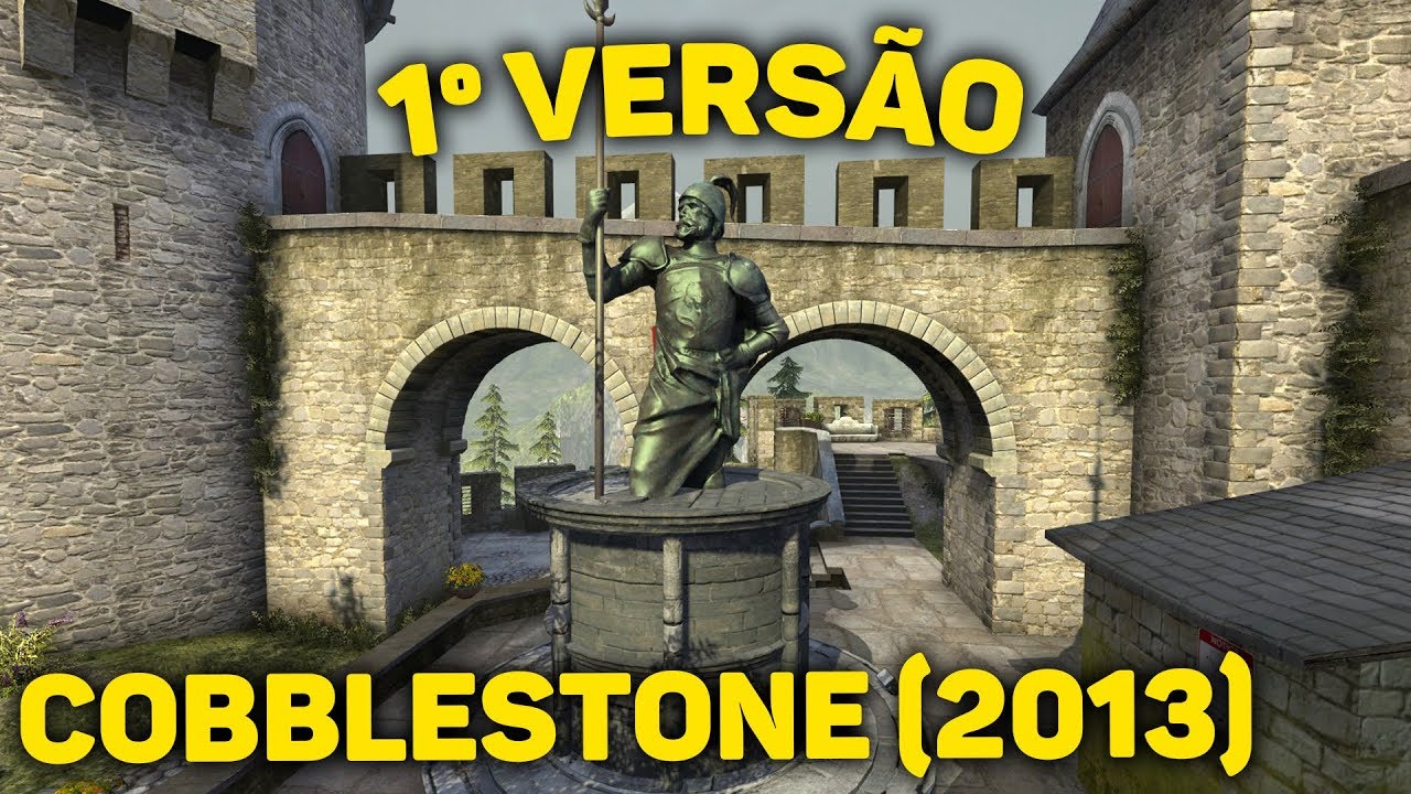 COMO ERA A 1º VERSÃO DA COBBLESTONE DO CS:GO! - YouTube