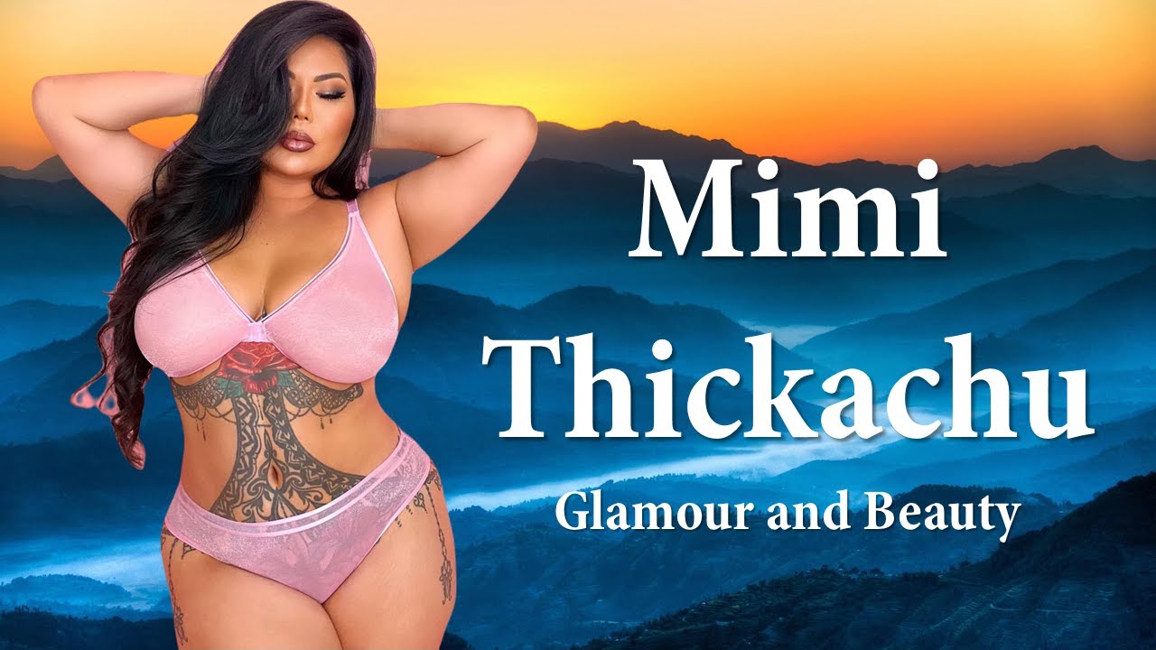 Mimi Thickachu Biography | Age, Height, Wight, Lifestyle, Net Worth | Japanese Plus Size Model ...