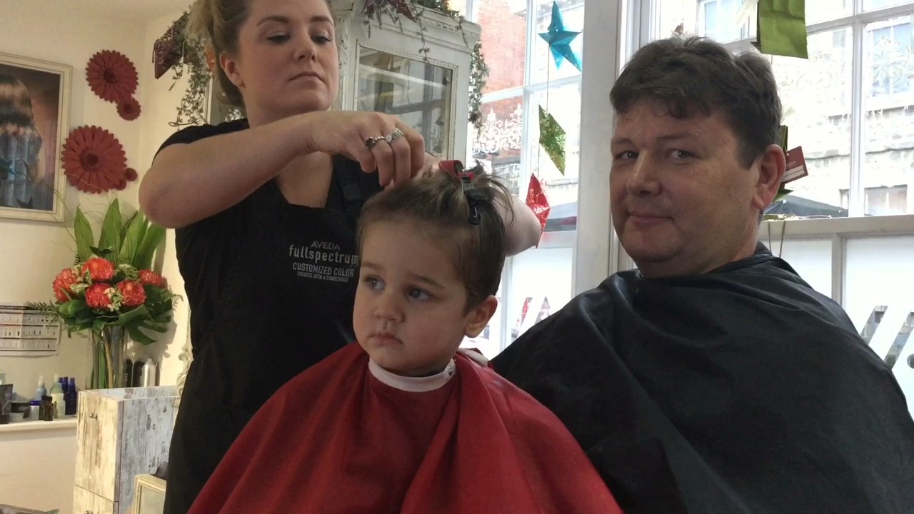 Tim's First Haircut - YouTube