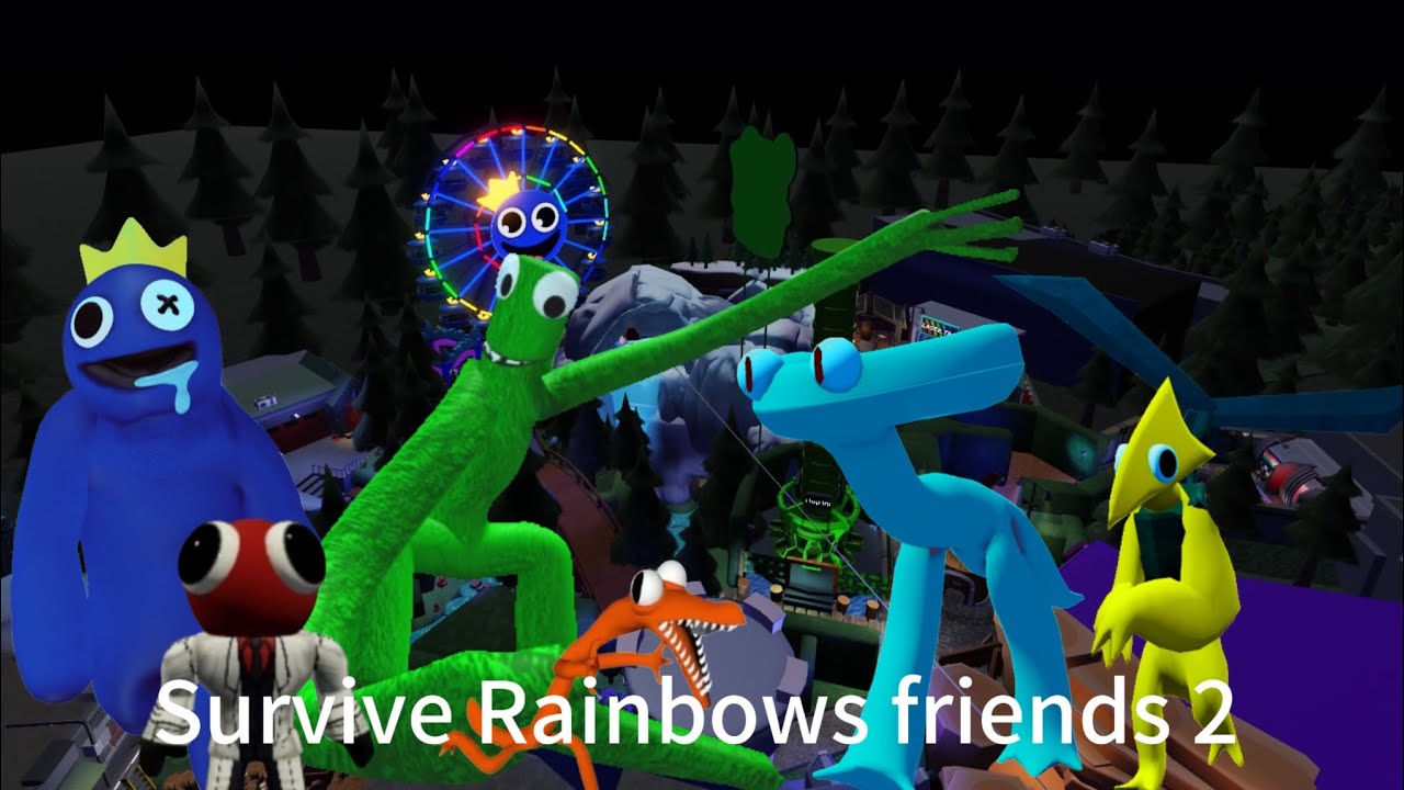 Rainbow Friends Roblox Chapter 2 Walkthrough Gameplay - YouTube