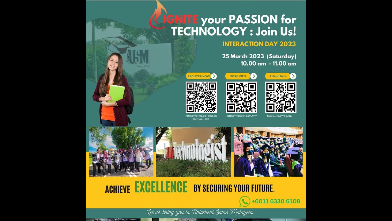 Jom Masuk PPTI USM (March 2023) - YouTube