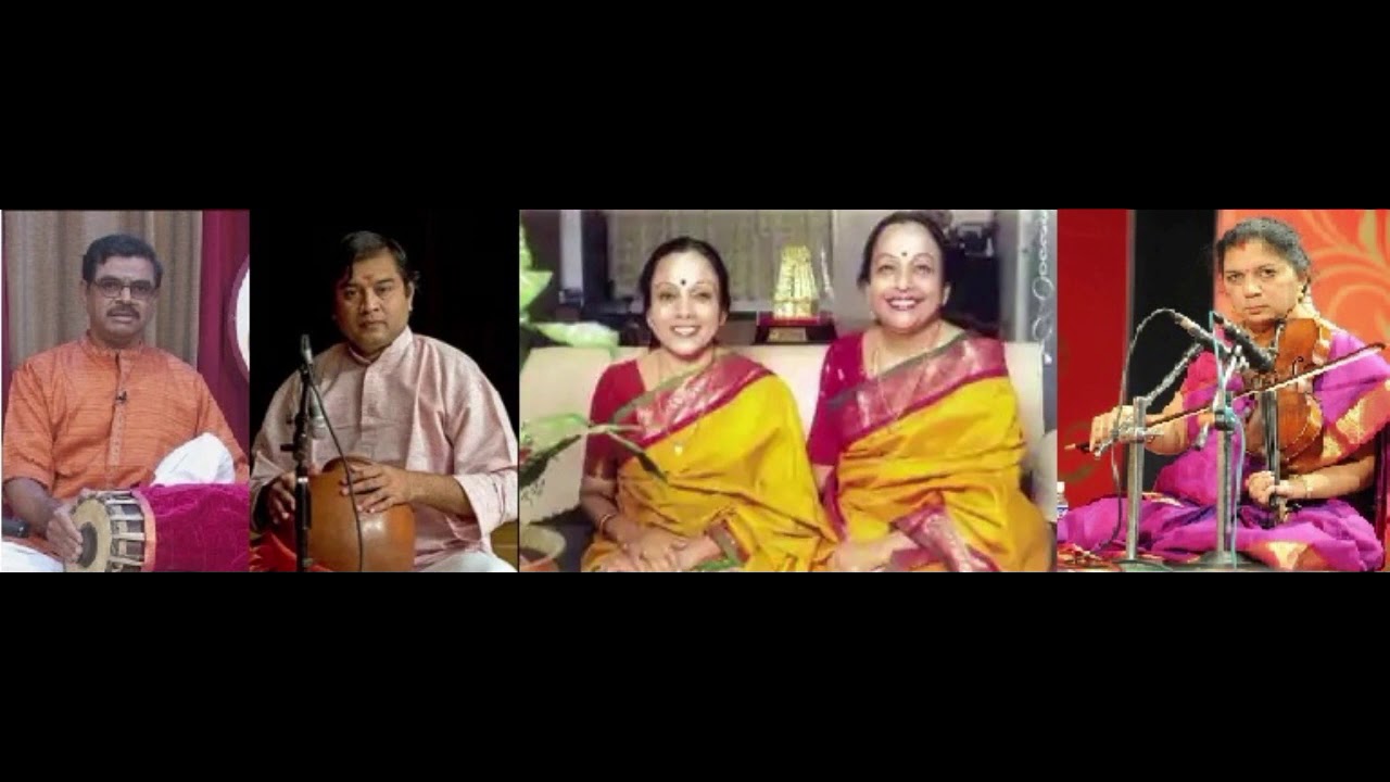 Bombay Sisters-Dr. Usha Rajagopalan-KR Ganesh-Adambakkam Shankar MMA ...
