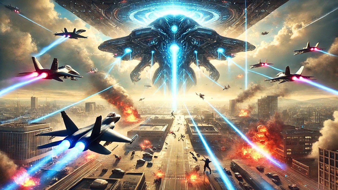 Aliens Invade Earth and Abduct 3 Billion People to Power Their War ...