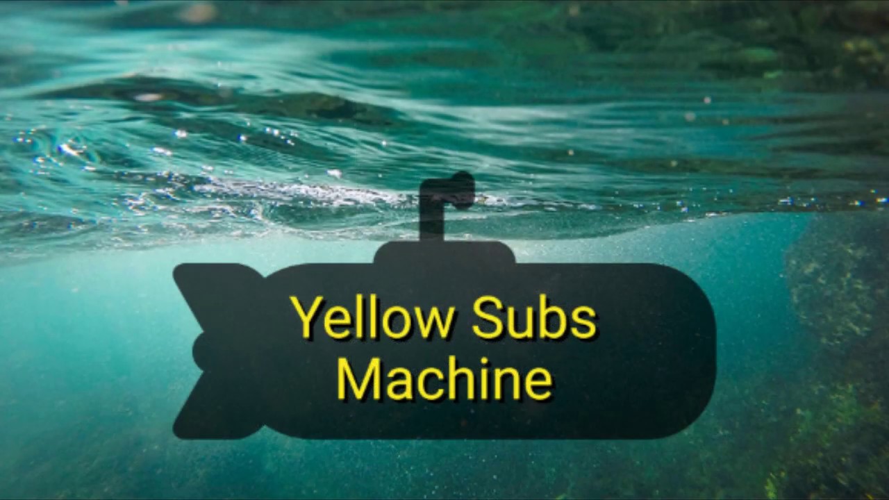 Yellow Subs Machine Preview Video - YouTube