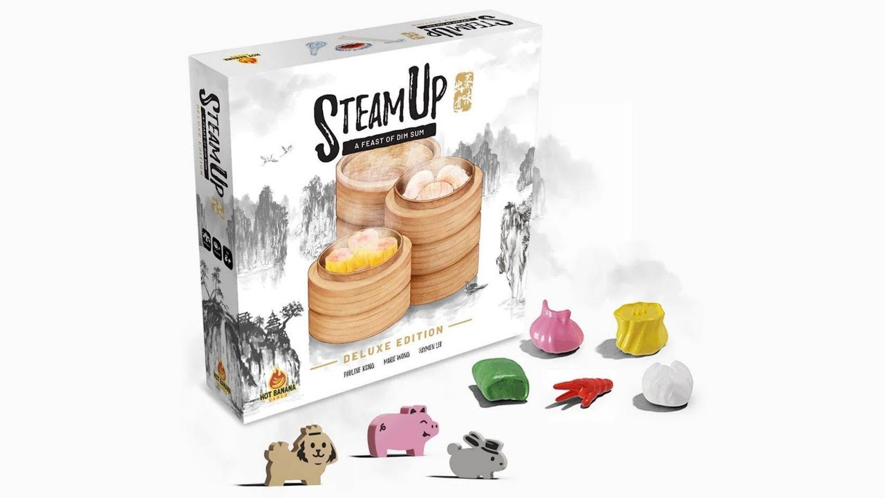 Steam up: A Feast of Dim by Hot Banana Games | Board Game Production ...