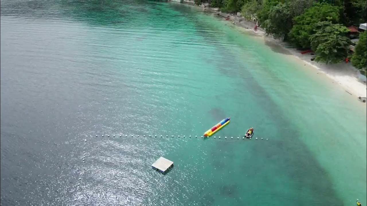 Canibad Beach in 4K, Samal Island Philippines shot on DJI Mini 3 Pro! - YouTube