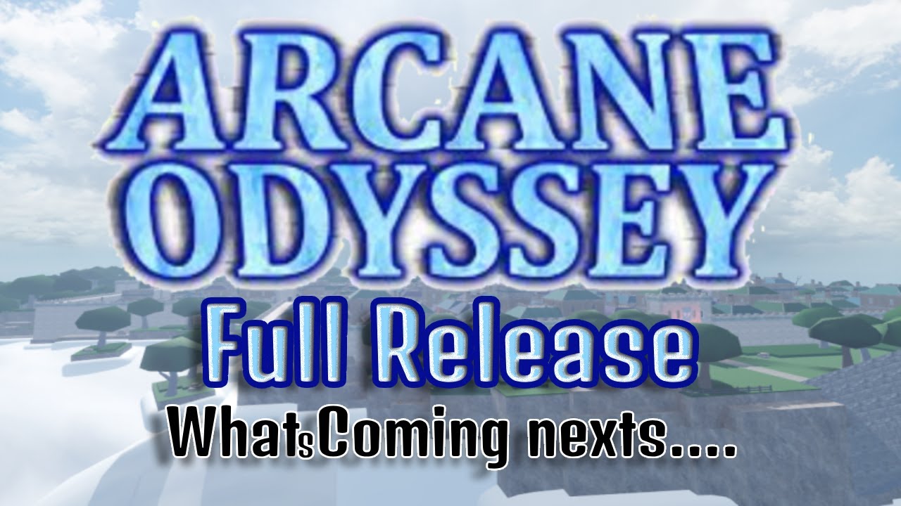 Arcane Odyssey Full Release Update - YouTube