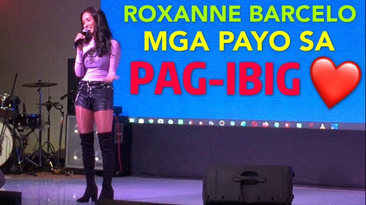 Roxanne Barcelo - Mga Payo sa Pag-ibig - YouTube