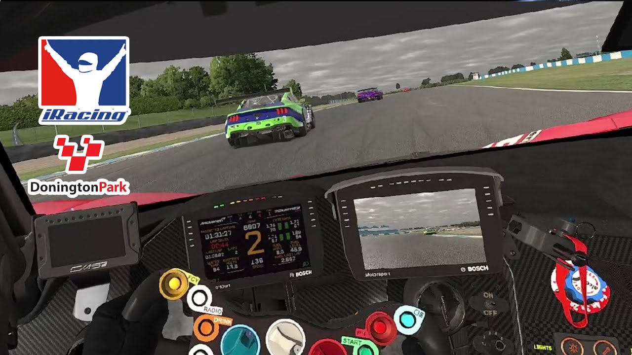 Started last. How many positions can I gain? GT3 at Donington Park ...