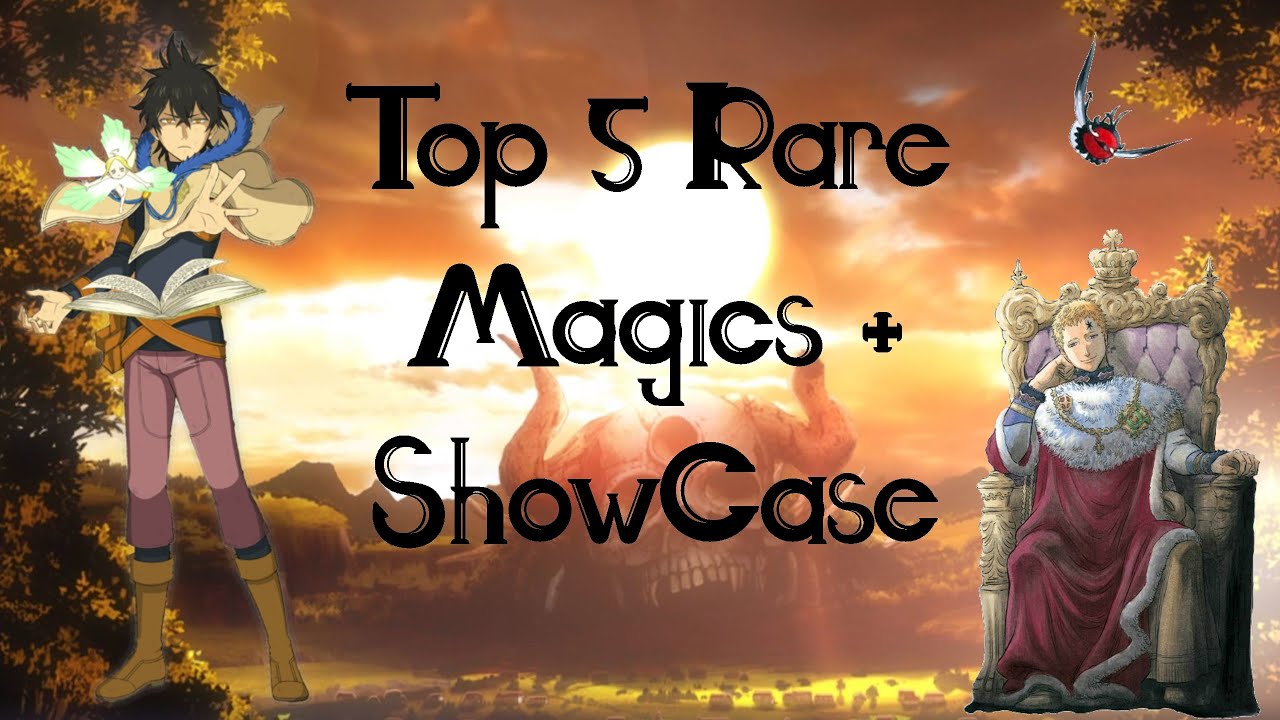 Showcasing Top 5 Magics in Clover Kingdom Grimshot + Bonus Magic(ROBLOX ...