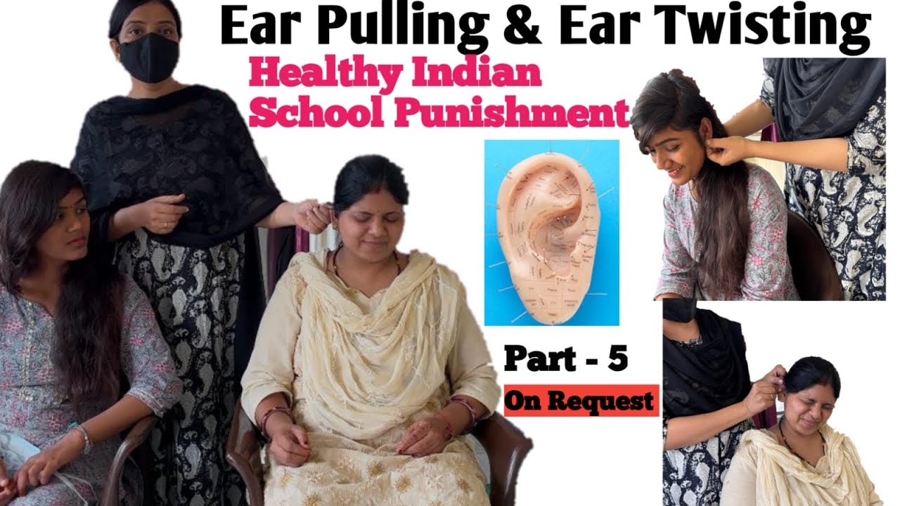 Ear Pulling & Twisting Healthy Punishment Given By Yoga Maam to Yoga ...