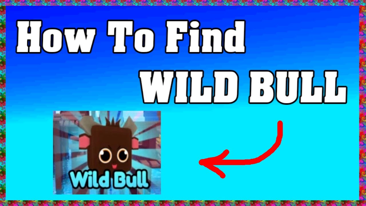 How To Find WILD BULL in FIND THE PETS ROBLOX ! 🐶 - YouTube