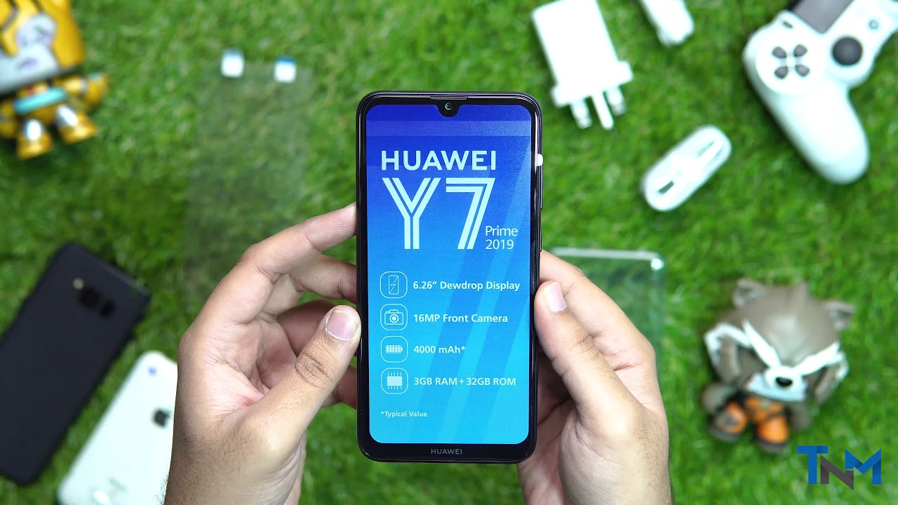 Huawei Y7 Prime 2019 Unboxing Video + First Look - YouTube