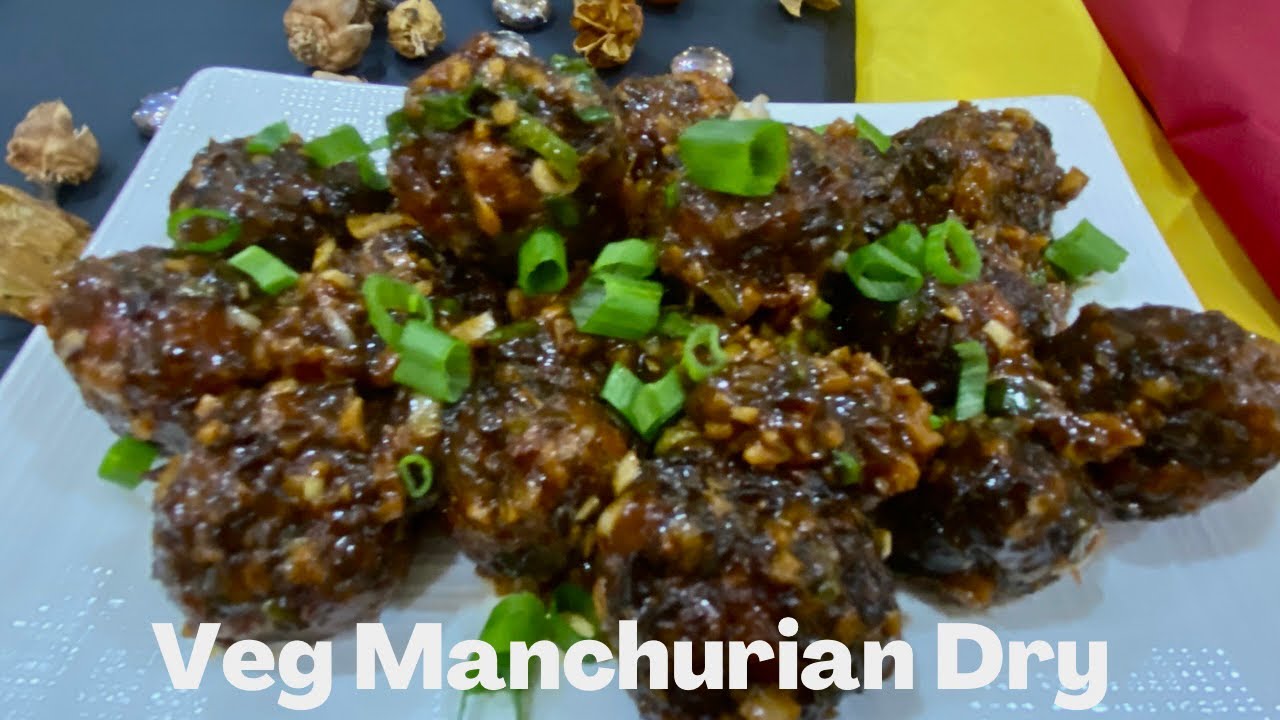 Veg Manchurian Dry recipe | Ruchi Bharani | How to make street style ...