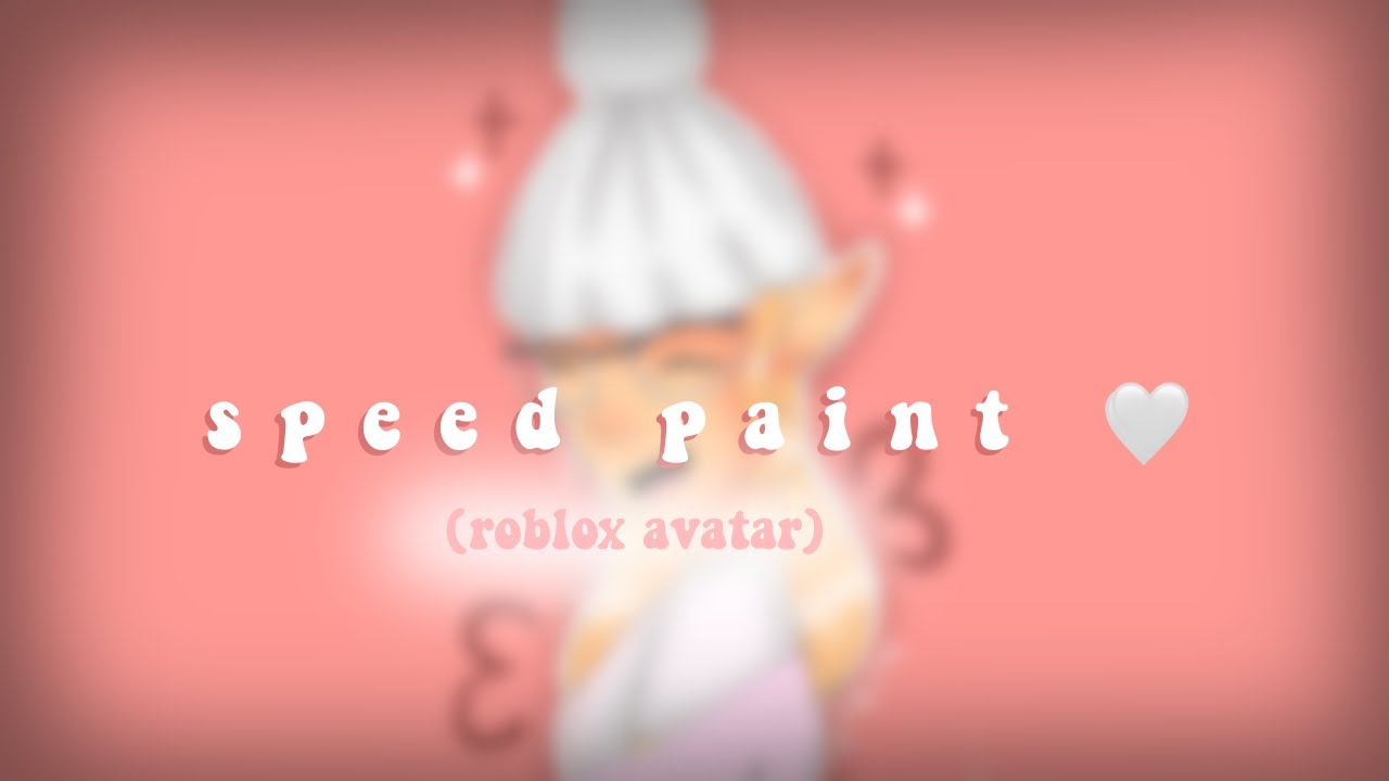 Drawing Roblox Avatars -speed paint- 🤍🌸 - YouTube
