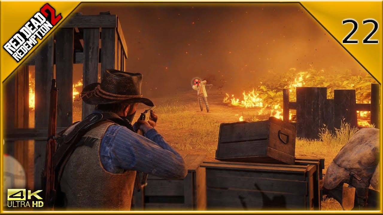 RDR2 #22 🔥EL INCENDIO🔥 [RED DEAD REDEMPTION 2] Gameplay Español - YouTube