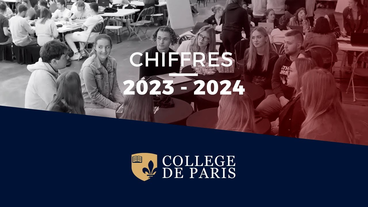 Le Collège de Paris en quelques chiffres - YouTube
