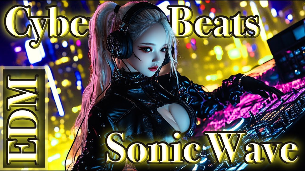 EDM/Background music/ techno/dance-Cyber Beats - [Sonic Wave] - YouTube