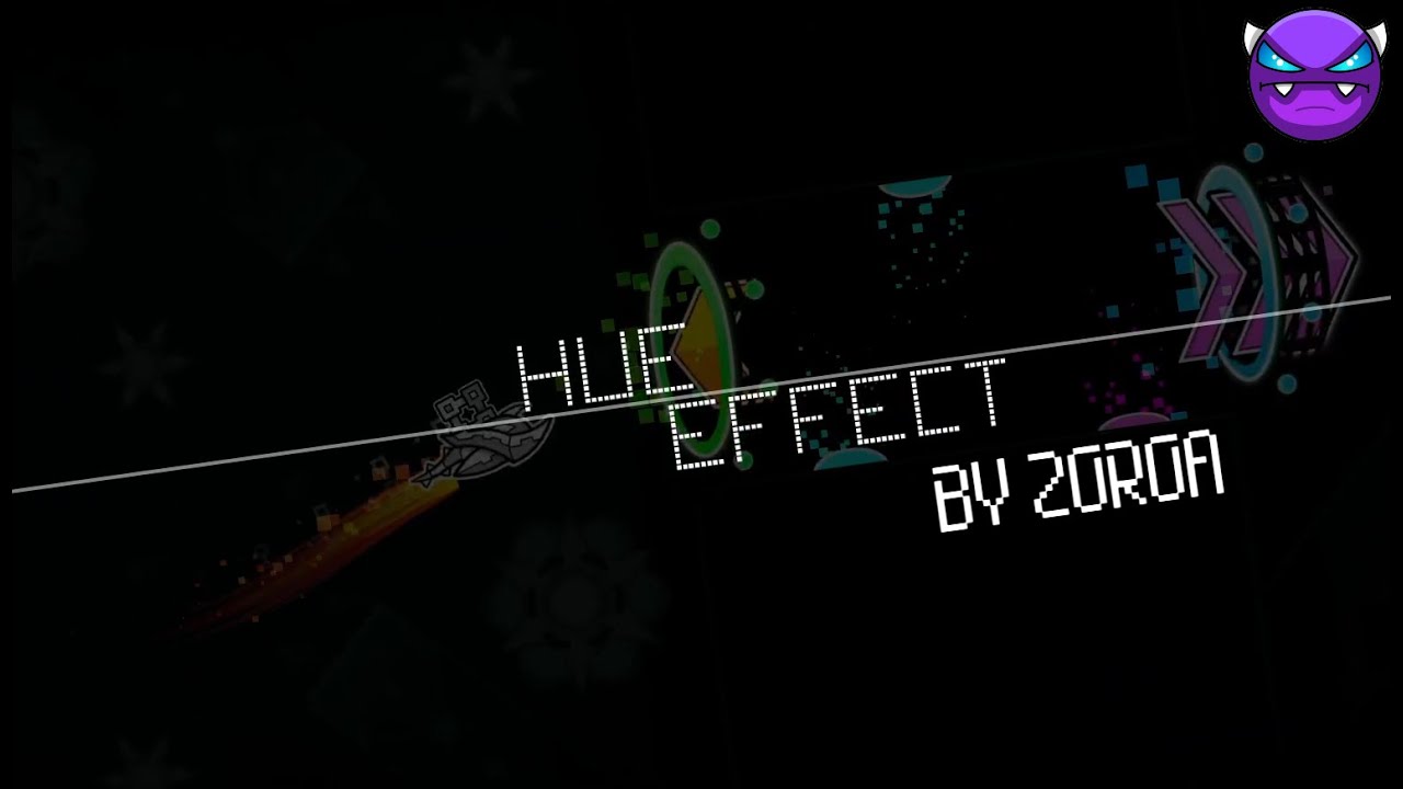 MODERN NINE CIRCLES! HUE EFFECT by Zoroa 100% - Geometry Dash - YouTube