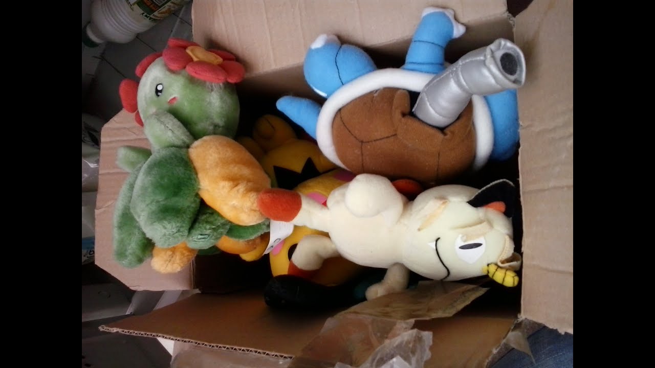 Pokemon Plushies Rare Collection - YouTube