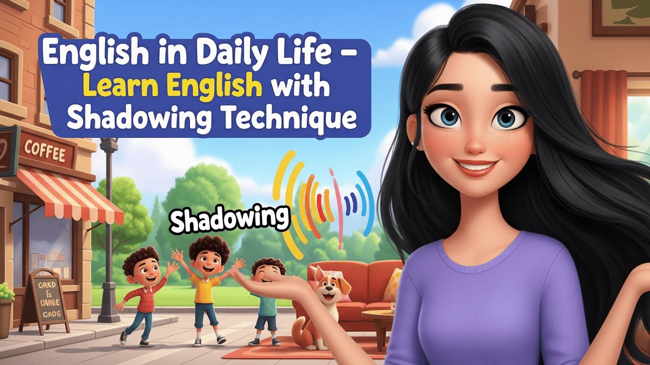 Learn English with Shadowing Technique | Daily Practice Tips for ...
