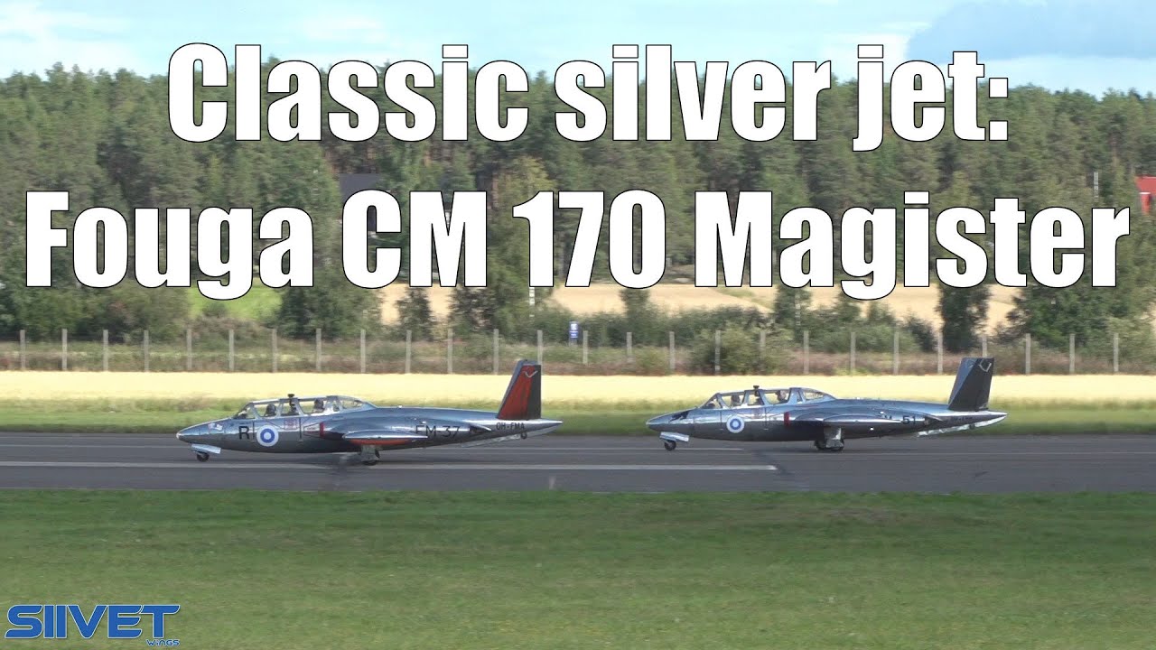 Fouga Magister Jet Pair Flying Thrill Flights For Public - Kauhava 2020 ...